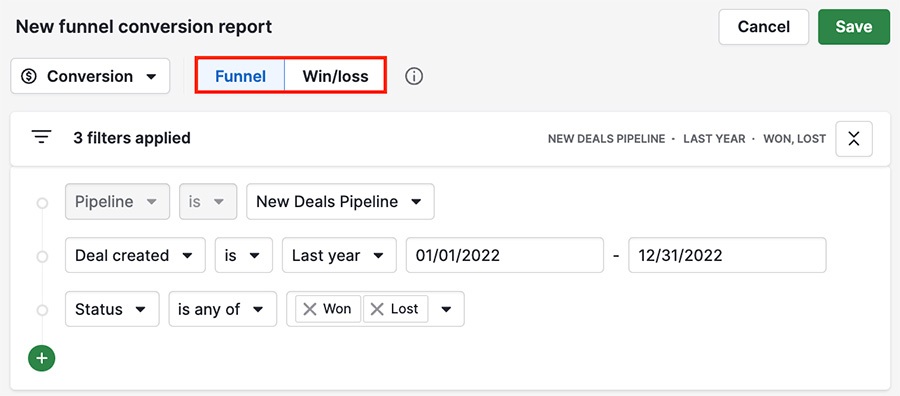 Insights reports: deal conversion - Knowledge Base | Pipedrive
